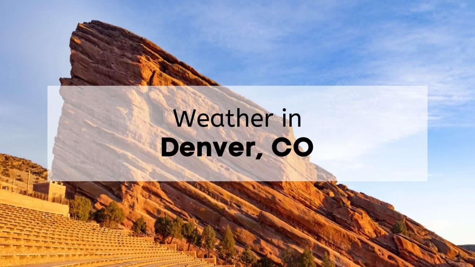 Denver Climate Guide ☀️ | A Guide to the Denver Weather by Month - Move ...